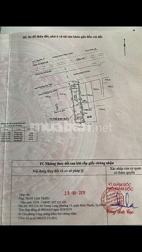 BÁN ĐẤT Mặt tiền đường rày Lương Ngọc Quyến-Nơ Trang Long Bình Thạnh. - Muaban.net