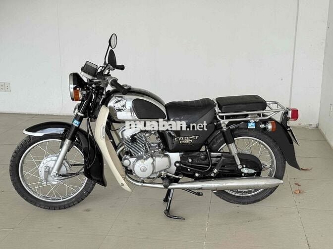 Honda CD125T Benly Đen Bạc Trắng - Muaban.net