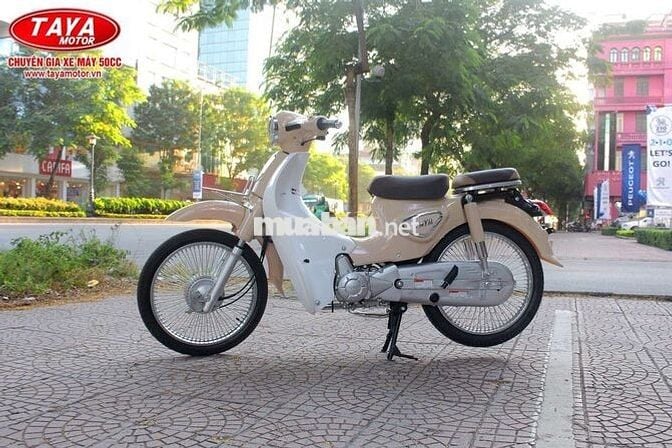 Xe Cup 50cc màu Kem - Muaban.net