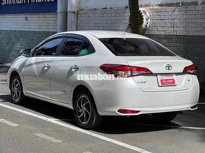 Toyota Vios 2022 1.5G Cam nóc đen - Muaban.net