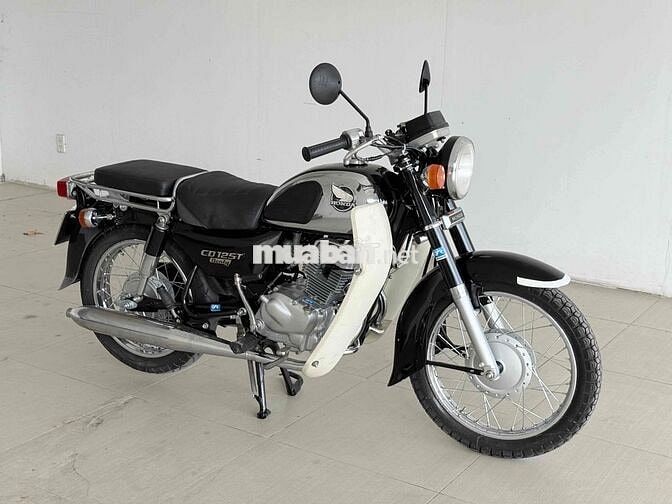 Honda CD125T Benly Đen Bạc Trắng - Muaban.net